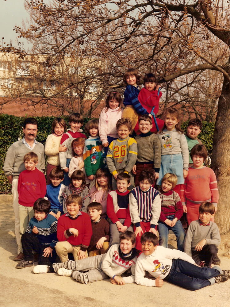 Photo de classe Cour Elementaire 1ere Année de 1986, Ecole Marcel ...