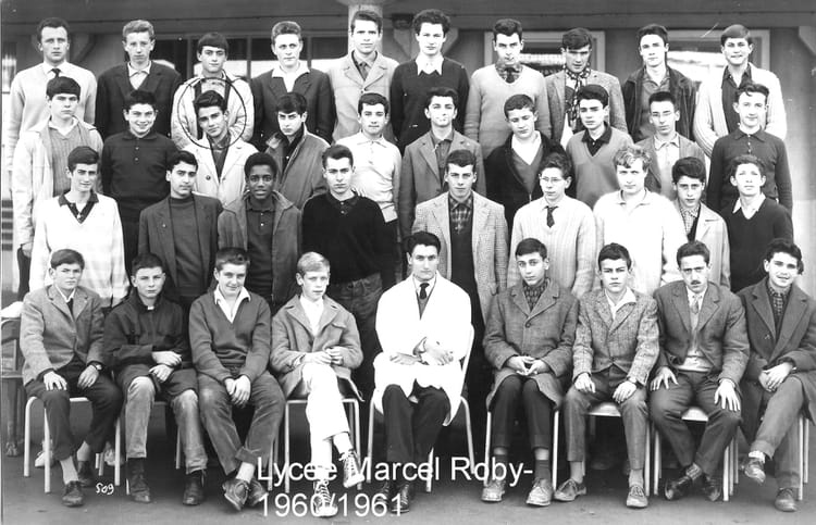 Photo de classe 2 éme Mp de 1961, LYCEE MARCEL ROBY - Copains d'avant