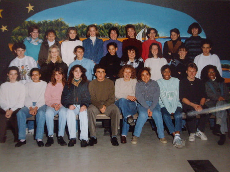 Photo De Classe 2nde 3 Lyc e Charles le Chauve Roissy en Brie De 1991