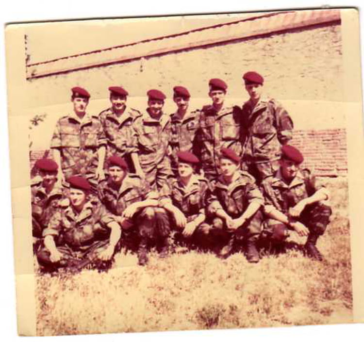 Photo de classe Equipe du B.I S (11 eme DBPC) de 1958, 11éme Dbpc ...