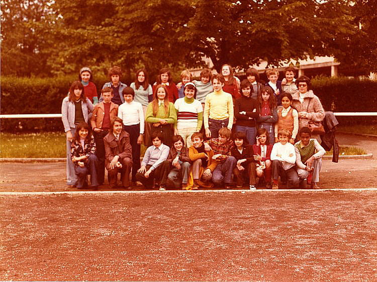 Photo de classe 5eD de 1974, Collège Maurice D'ocagne - Copains d'avant
