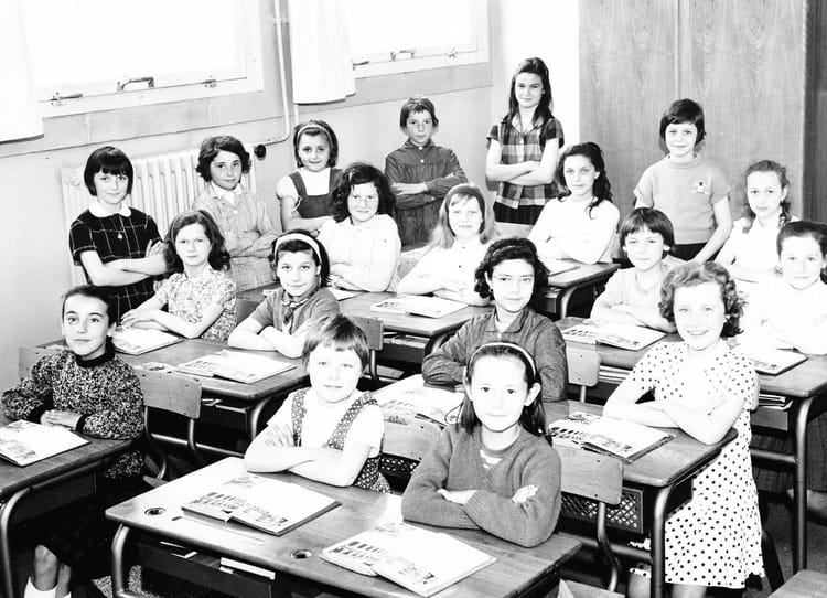 Photo de classe CM1? de 1963, ECOLE GABRIEL CHEVRIER - Copains d'avant