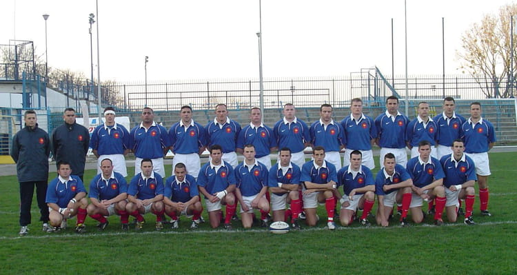 Photo de classe Pologne - France à Gdanzs 2004 de 2004, EQUIPE DE ...
