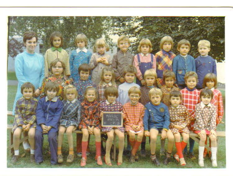 Photo de classe CP de 1973, ECOLE ALICE SOLVAY - Copains d'avant