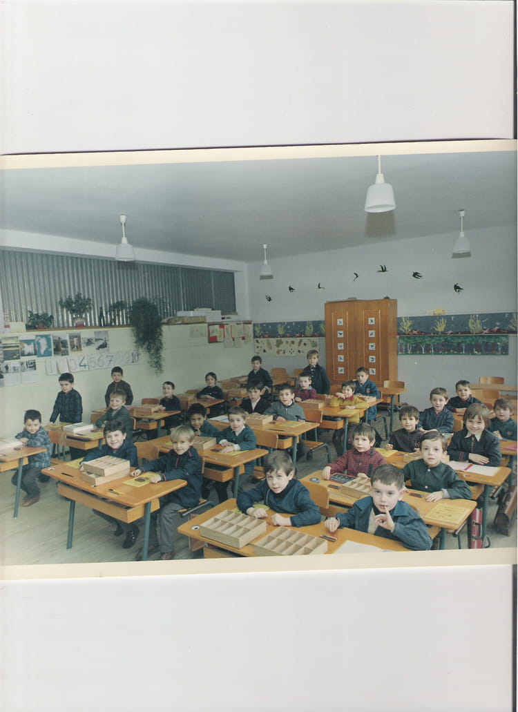 Photo de classe Cp ou ce1 de 1970, Ecole Victor Hugo (Allonnes ...