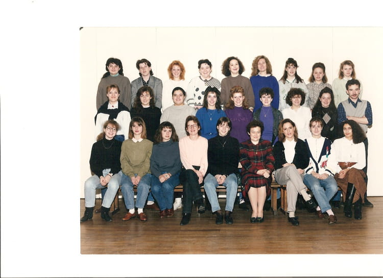 Photo de classe Terminale F8 de 1989, Lycée Du Sacré Coeur - Copains d ...