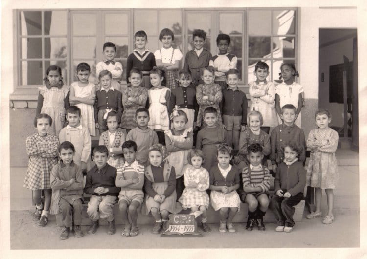 Photo de classe Classe1954-1955_CP de 1955, ECOLE DE PETITJEAN ...