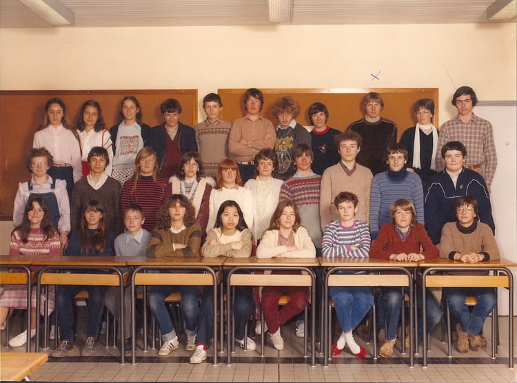 Photo de classe 3e? de 1982, Collège Bissy - Copains d'avant