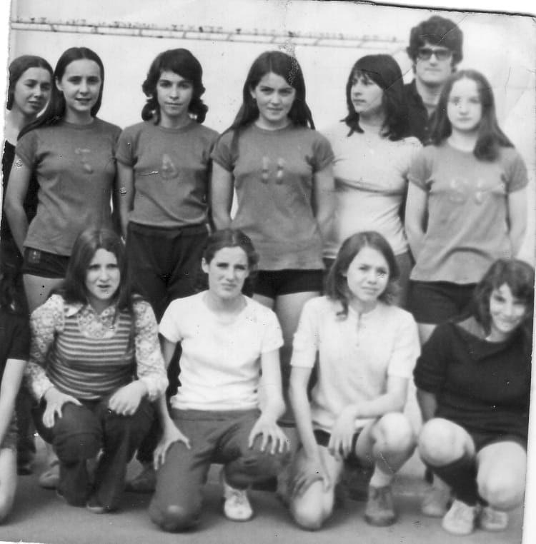 Photo de classe Hand au CEG de Bléré de 1972, SGB HANDBALL - Copains d ...