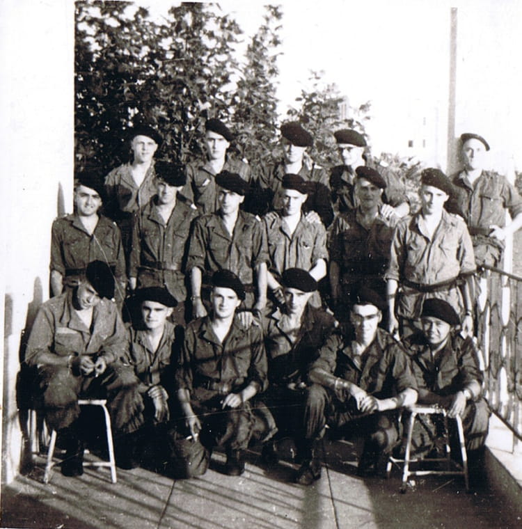 Photo de classe 72/10 3é Comp.1é Sect. de 1972, 4° Rima - Copains d'avant