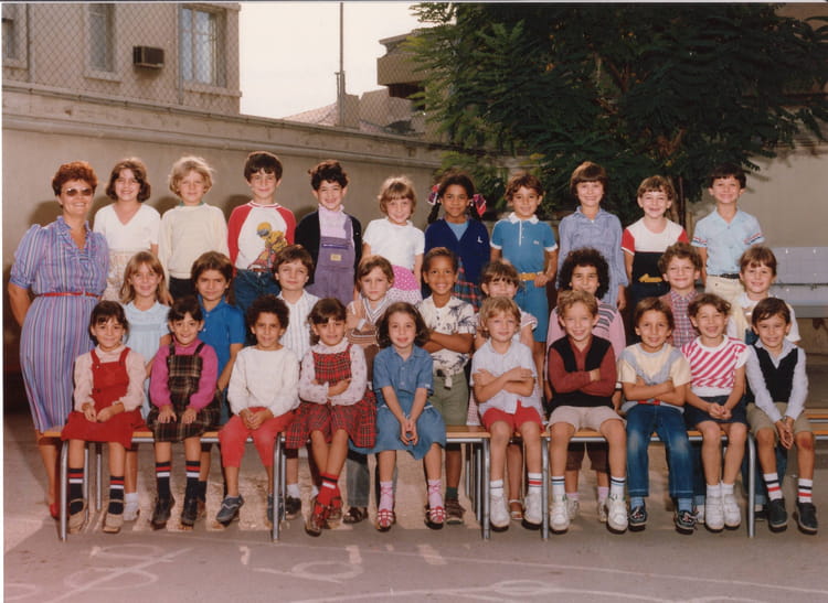 Photo de classe CP de 1983, ECOLE LODI - Copains d'avant