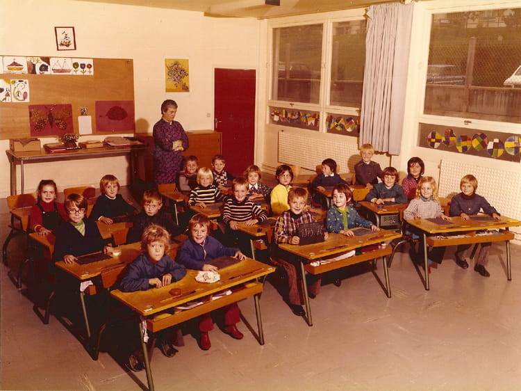 Photo de classe Ecole Paul Mulot CP Mme Andrieux 1973/1974 de 1973 ...