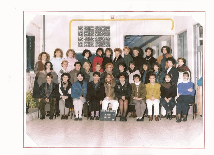 Photo de classe Centre rené rambaud 1989-1990 de 1989, Lycée ...