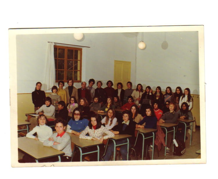 Photo de classe 3eme de 1975, Collège Roustan - Copains d'avant