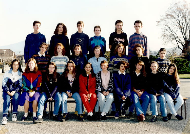 Photo de classe 3ème2 (1992/93) de 1992, Collège Bissy - Copains d'avant
