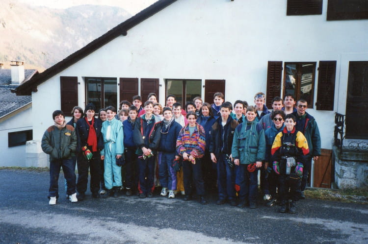 Photo de classe Classe de Neige à St Jeoire en Faucigny de 1996 ...