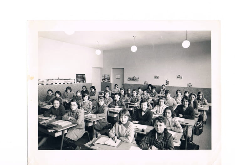 Photo de classe Derniere ou avant derniere annee 1963 ou 1964 de 1963 ...