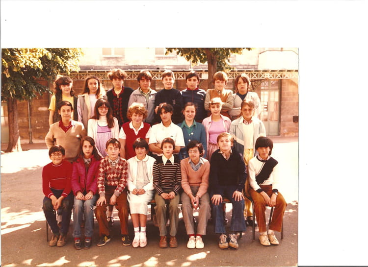 Photo de classe 5ème de 1980, COLLEGE FIEFFE - Copains d'avant