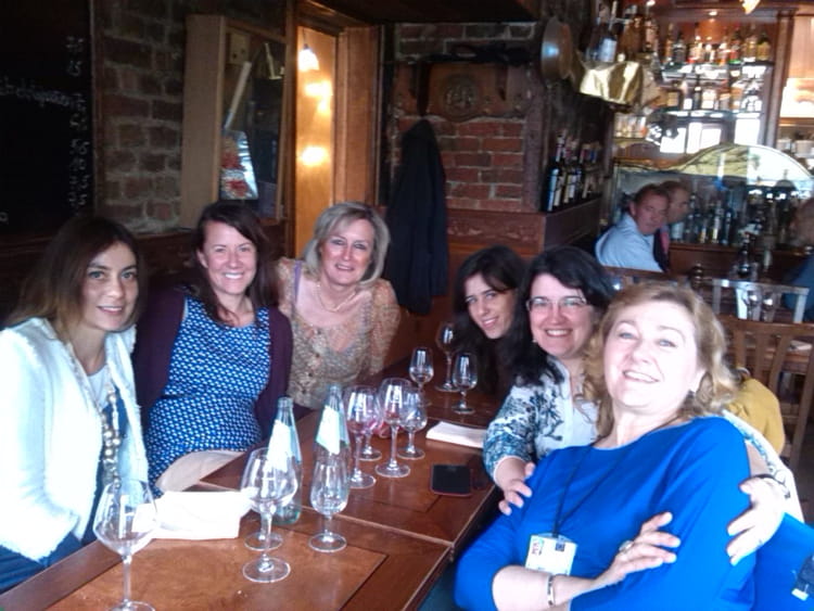 Photo de classe AST lunch de 2014, Commission Européenne, Dg Rtd ...