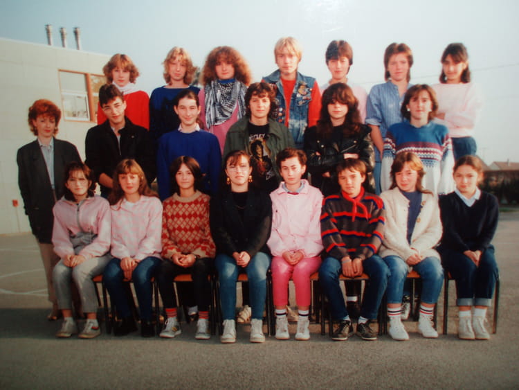 Photo de classe 3eme b sissonne de 1985, Collège Froelicher - Copains d ...