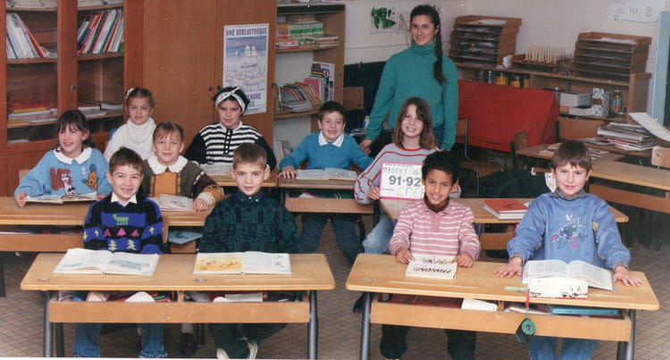 Photo de classe Cp de 1992, Ecole Groupe Scolaire Maurice Cantin (Auvers Le Hamon) - Copains d'avant