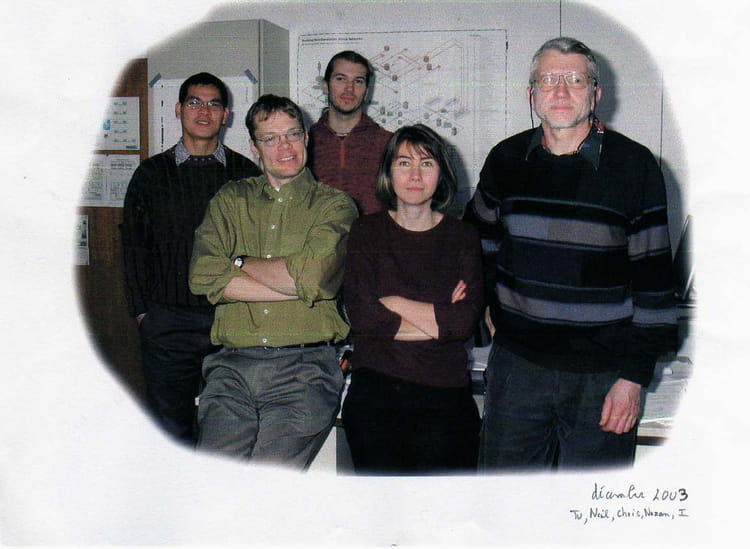 Photo de classe Groupe dévt GPS pour portable de 2003, Sel (Itt) Puis ...