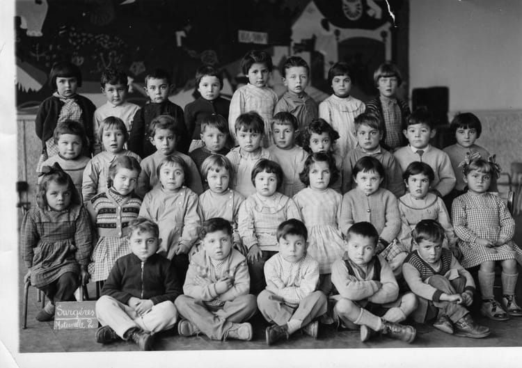 Photo de classe Maternelle école Ronsard de 1958, ECOLE MATERNELLE ...