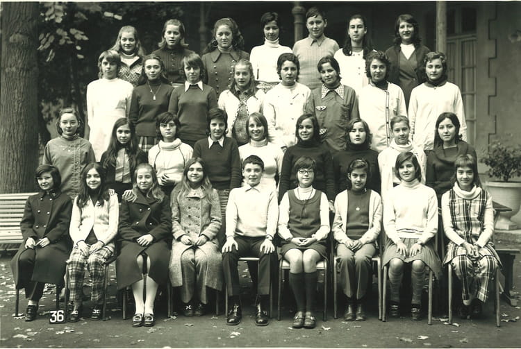 Photo de classe 4ème AB1 de 1970, Collège Paul Riquet - Copains d'avant