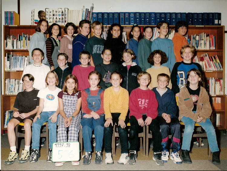 Photo de classe 5°6 de 1997, Collège Mathalin - Copains d'avant