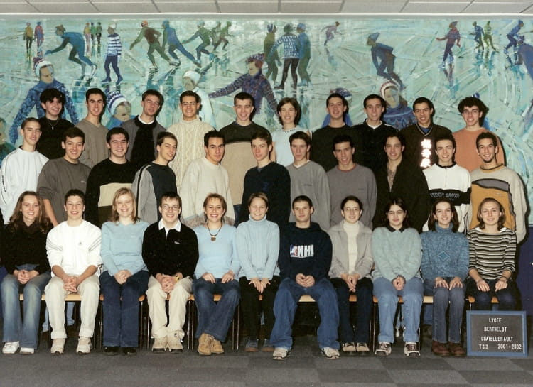Photo de classe Terminale S3 2001-2002 de 2001, Lycée Marcelin ...