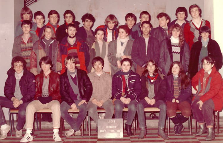 Photo de classe Terminale C de 1984, Lycée Jacob Holtzer - Copains d'avant