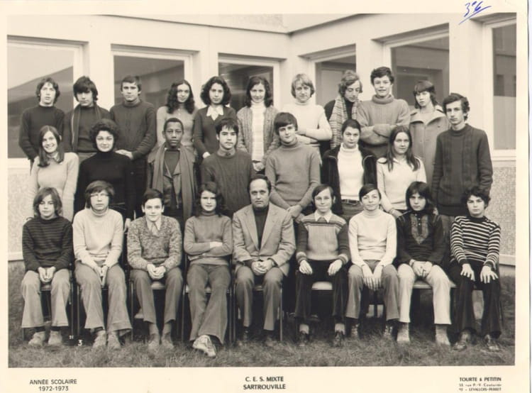 Photo de classe Classe de 3ème 6 de 1973, Collège Colette - Copains d'avant