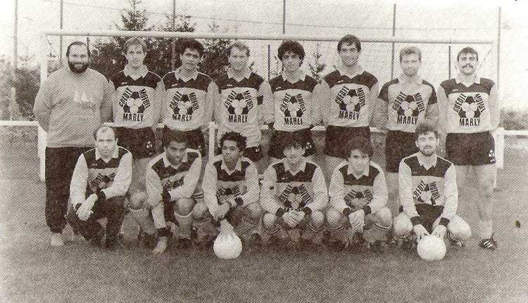 Photo de classe Sc marly 1988 1989 de 1988, SC MARLY - Copains d'avant