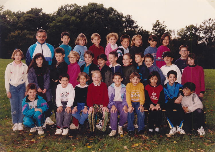 Photo de classe CM1 M. Maury (1993-1994) de 1993, Ecole Du Parc ...