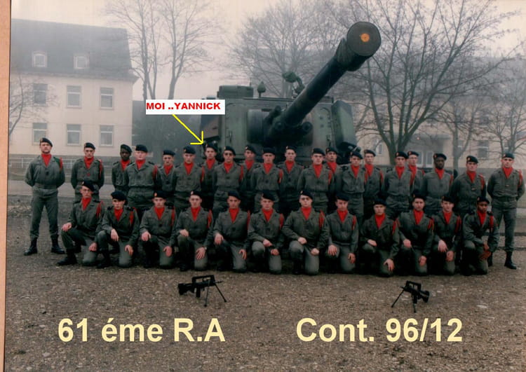 Photo de classe 61 r.a 96 / 12 de 1997, 61ème Ra - Copains d'avant