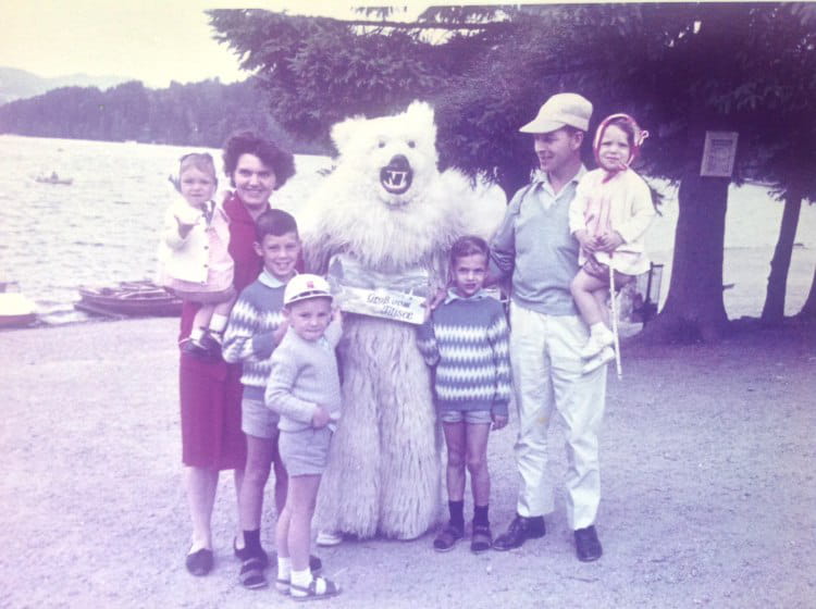 Photo de classe Famille Sélighini au lac "Titisee" en forêt noire ...