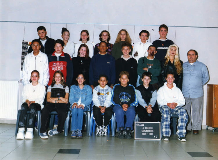 Photo de classe 4EC de 1998, Collège André Chenier - Copains d'avant