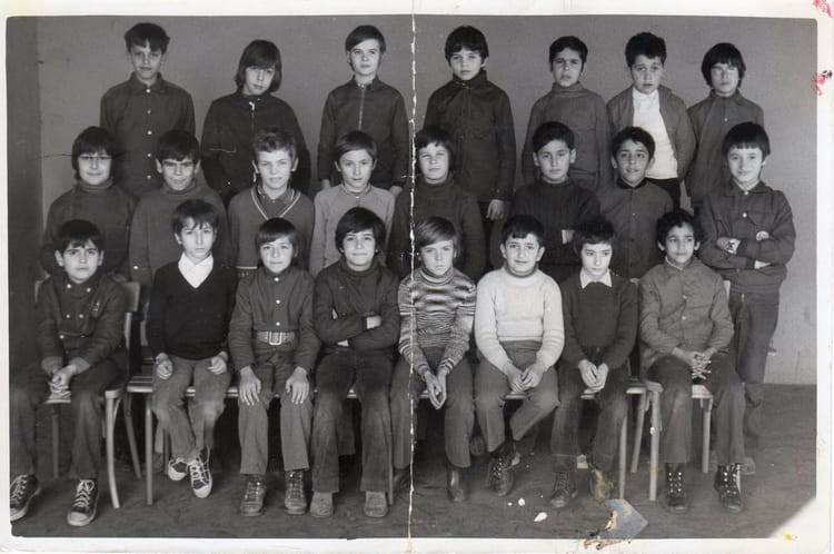 Photo de classe Cm1 ou cm2 de 1970, ECOLE GEORGES HYON - Copains d'avant