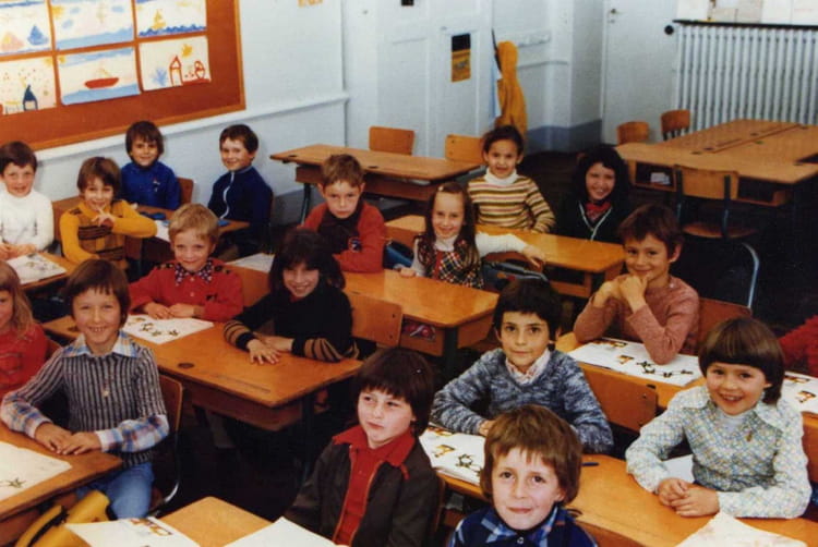 Photo de classe CE2 de 1977, Ecole Lafin (Aix Les Bains) - Copains d'avant