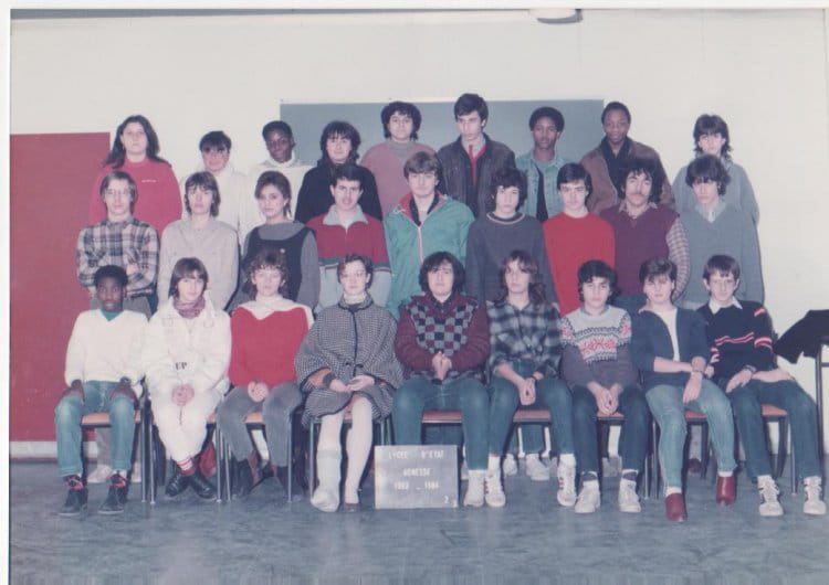 Photo de classe 2e de 1983, LYCEE DE GONESSE - Copains d'avant