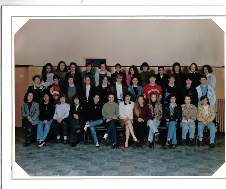 Photo de classe Seconde 7, 1990-1991 de 1990, Lycée Chanzy - Copains d ...
