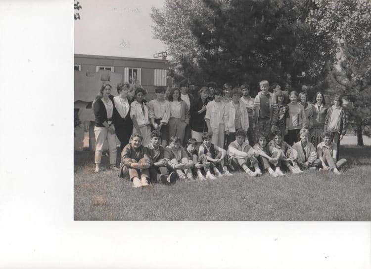 Photo de classe Classe de 3ieme en 1985 de 1985, Collège Langevin ...