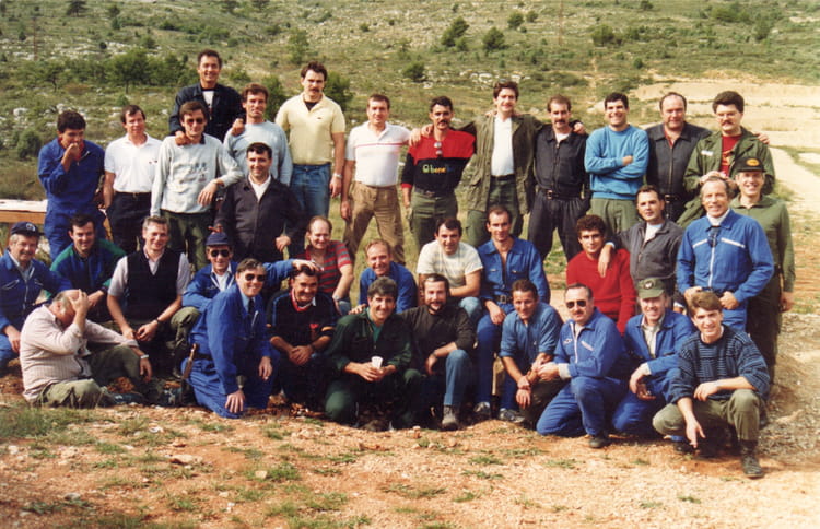 Photo de classe Stage Moniteur de tir (Antibes) de 1987, Centre ...
