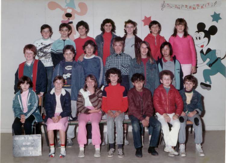 Photo de classe 6eme1 de 1984, Collège Emile Malfroy - Copains d'avant