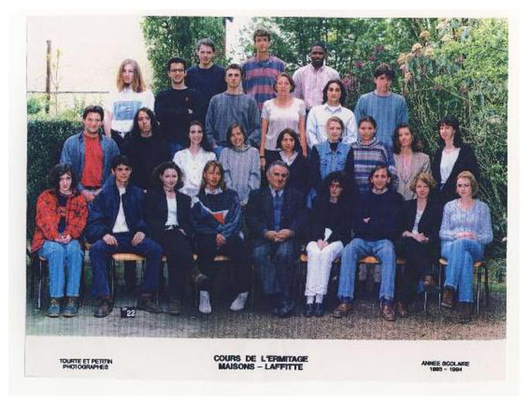 Photo de classe Terminale CD de 1994, Lycée L'ermitage - Copains d'avant