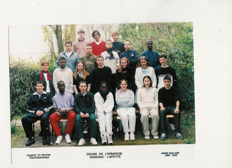 Photo de classe 2de ES de 1999, Lycée L'ermitage - Copains d'avant