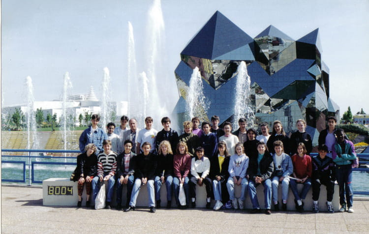 Photo de classe Troisième B de 1992, Collège Simone Signoret - Copains ...
