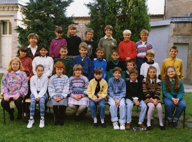 Photo de classe CM2A de 1993, Ecole Saint Joseph (Verdun) - Copains d'avant
