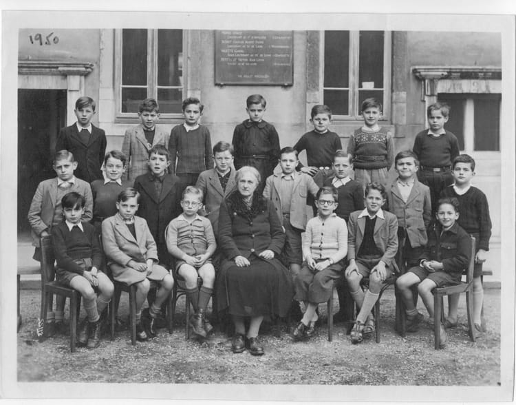 Photo de classe Petit lycee de 1950, Lycée Lamartine - Copains d'avant