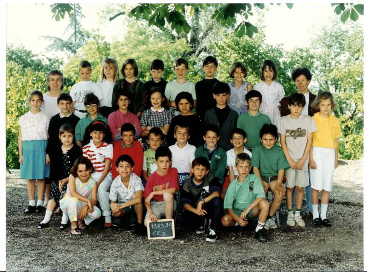 Photo de classe CE2 de 1989, Collège Notre Dame De Bon Accueil ...